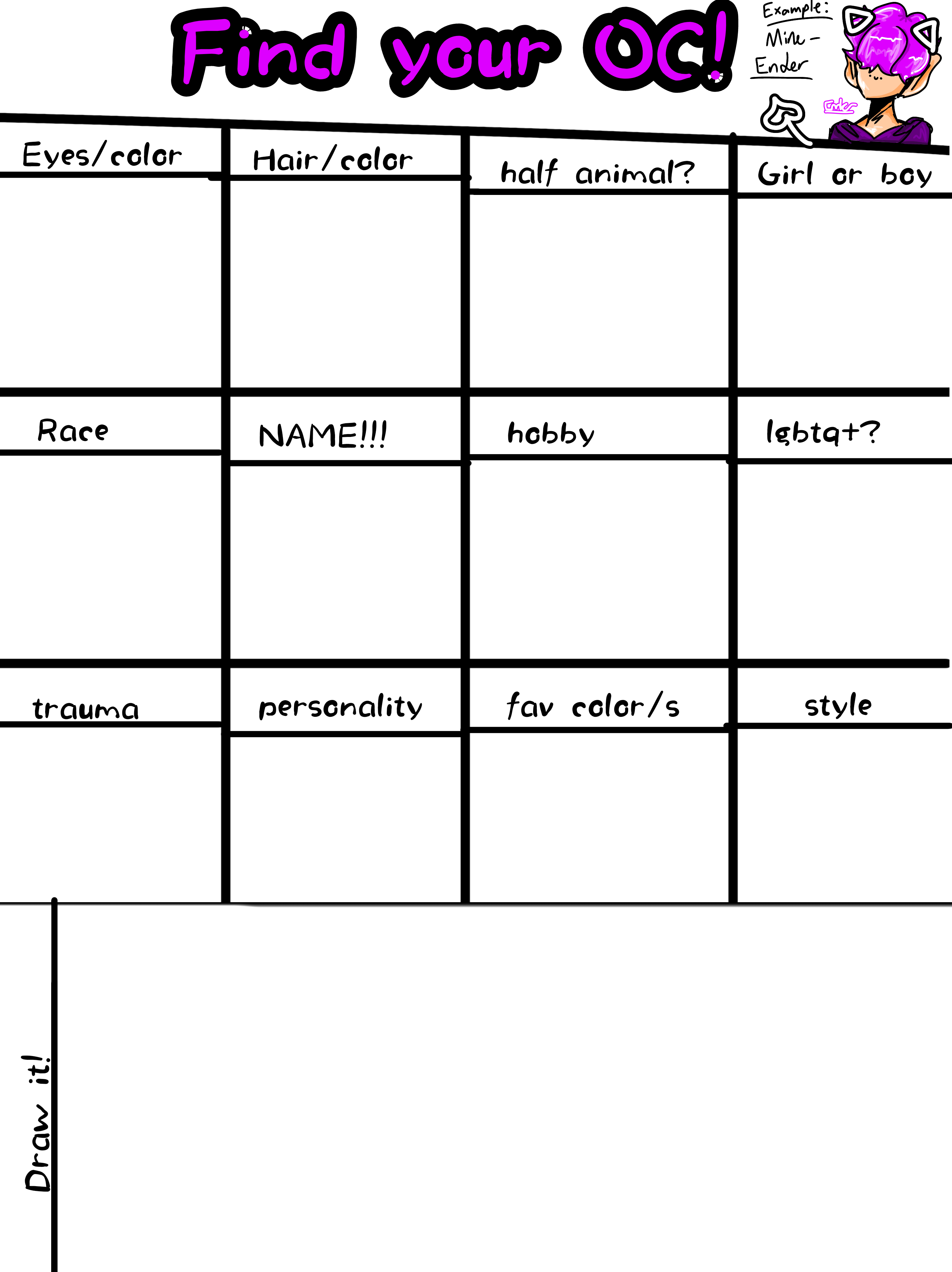 Find your OC! - ibisPaint