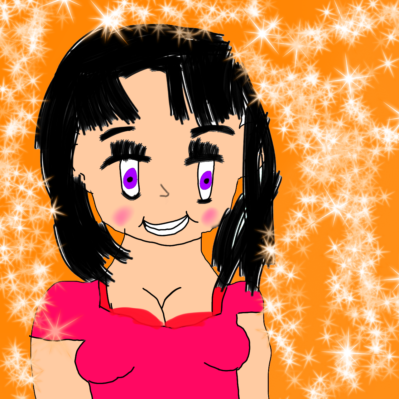 beautiful girl - ibisPaint