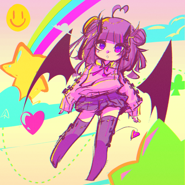 Pink succubus - ibisPaint