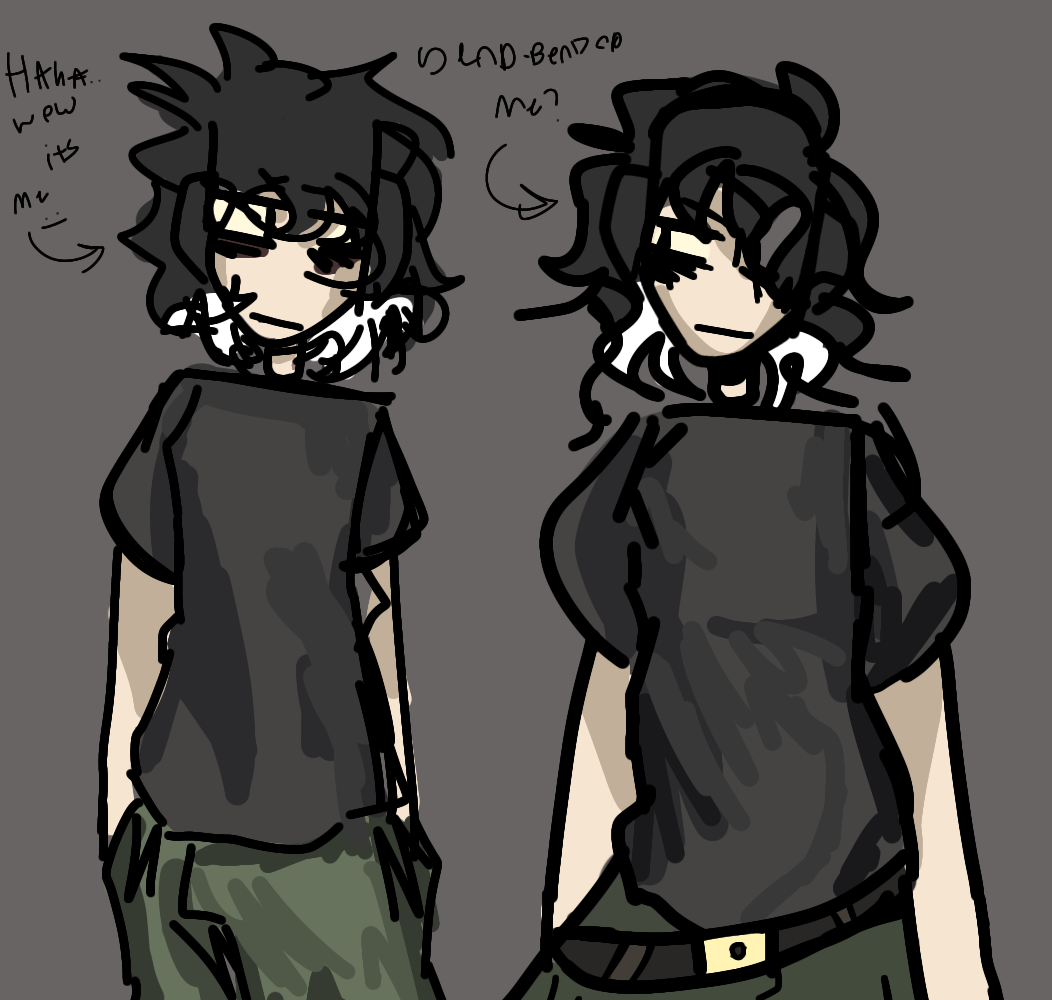 genderbended me ig - ibisPaint