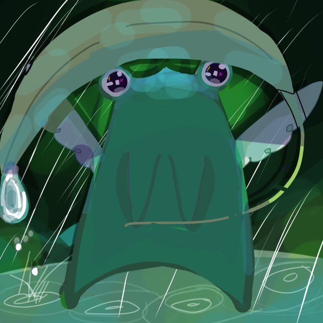 Little fly frog - ibisPaint