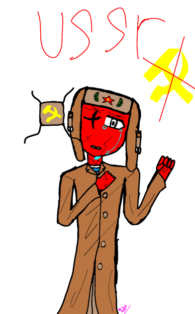 USSR(COUNTRY HUMAN)- _ -(ภ.2) - ibisPaint