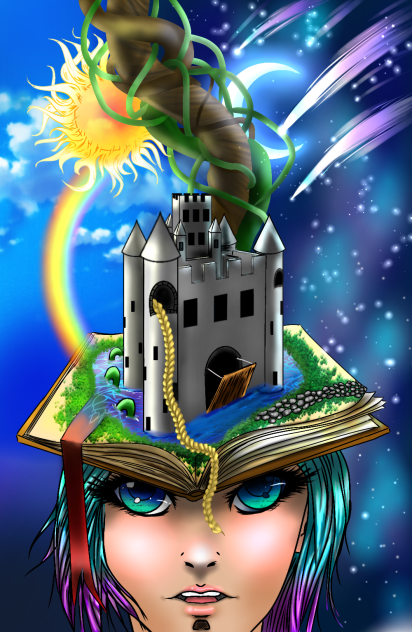 Beauty and adventure in an opened mind - ibisPaint