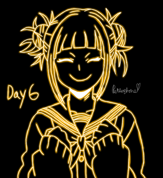 Neon Toga Day 6 - ibisPaint