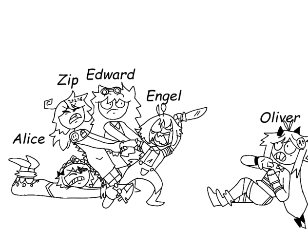 Engel gets revenge on Oliver...again - ibisPaint