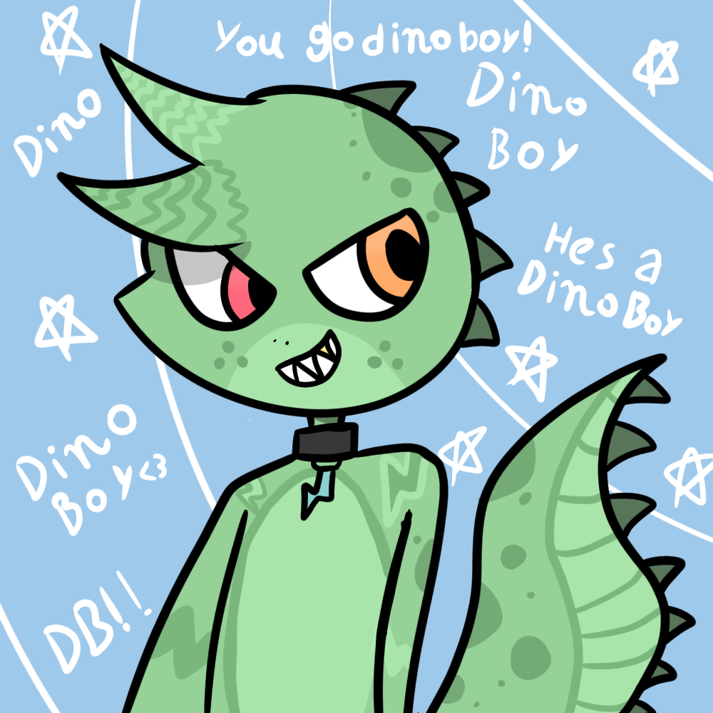Dino boy - ibisPaint