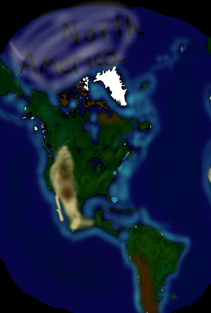 How to draw North America - ibisPaint