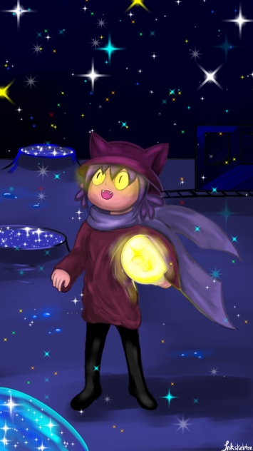 One shot. Niko - ibisPaint