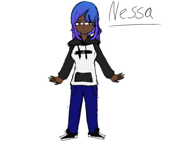 Nessa ref sheet - ibisPaint