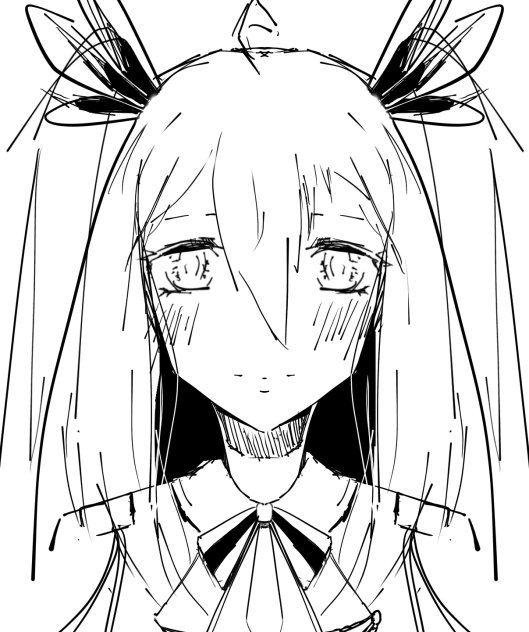 Phoebe (Lineart) - ibisPaint