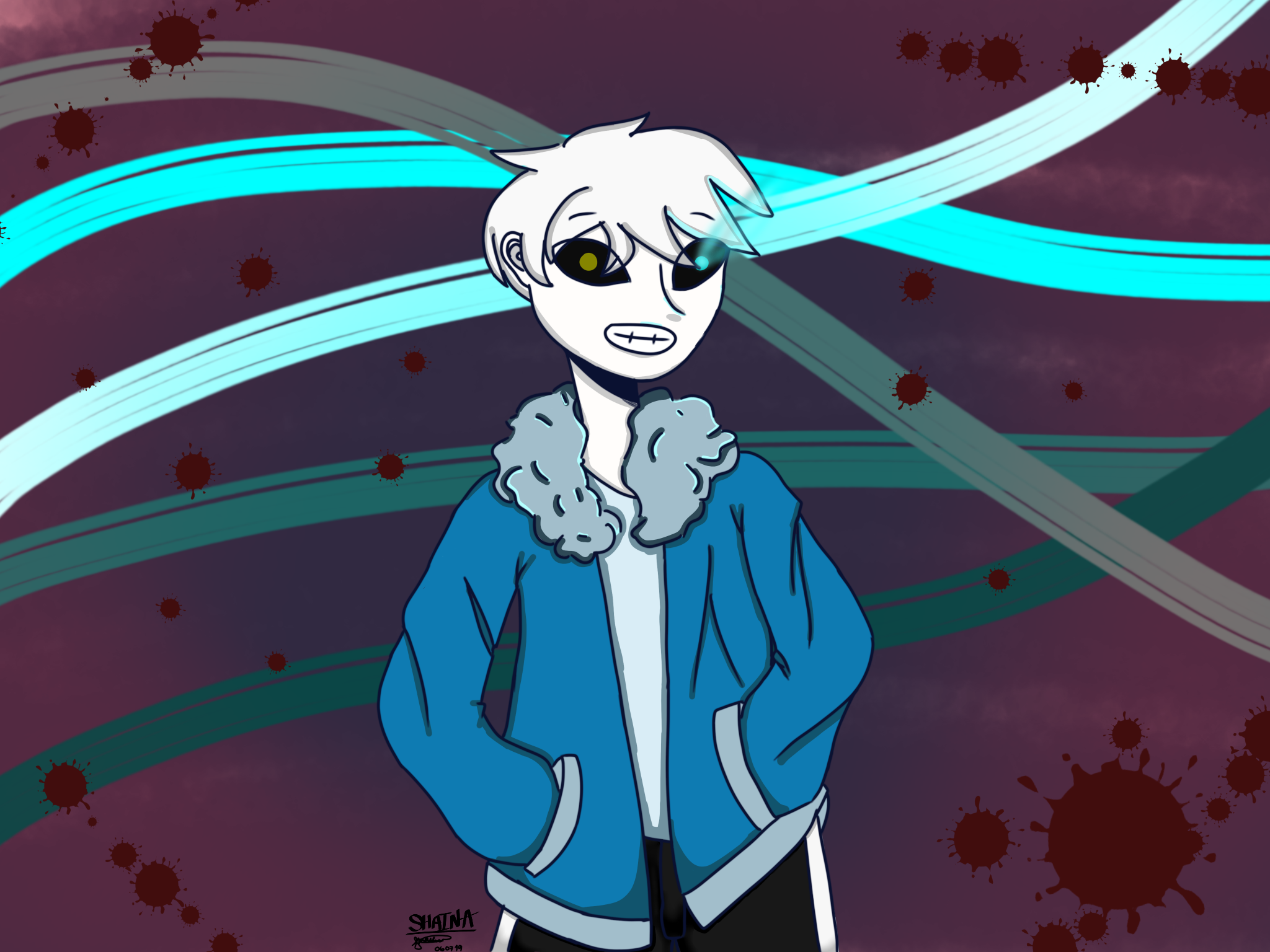 Sans - Undertale - ibisPaint