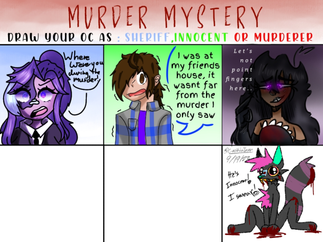 Murder Mystery Collab - ibisPaint