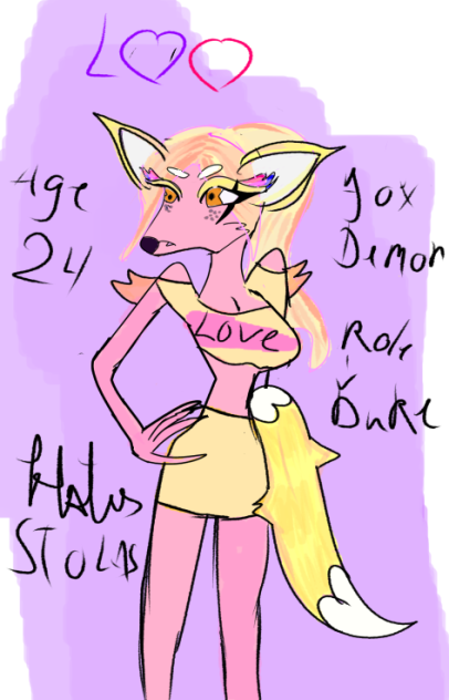 Fox demon oc - ibisPaint