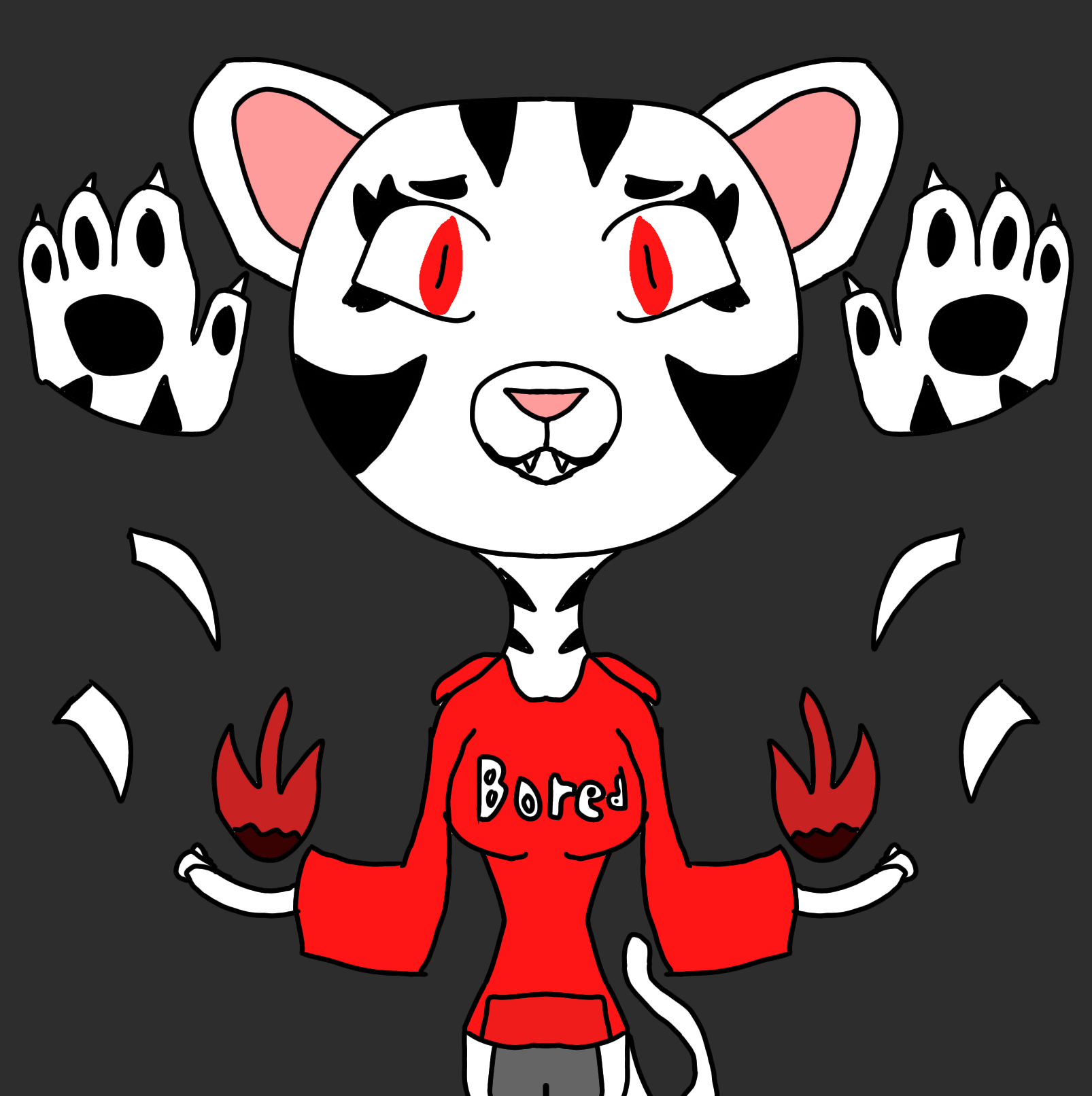 Shira The Tiger - ibisPaint