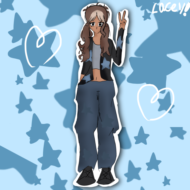 I drew my besties roblox avatar! - ibisPaint