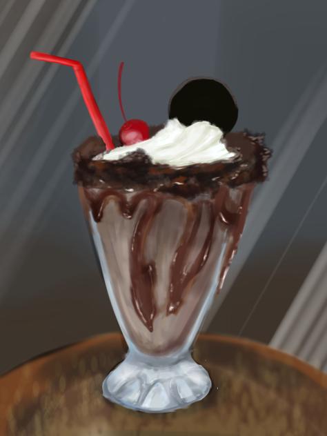 milk shake - ibisPaint