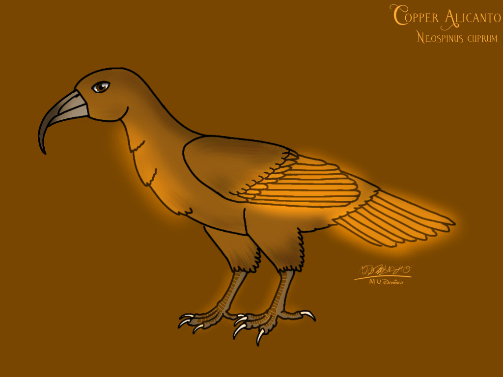 Copper Alicanto - ibisPaint