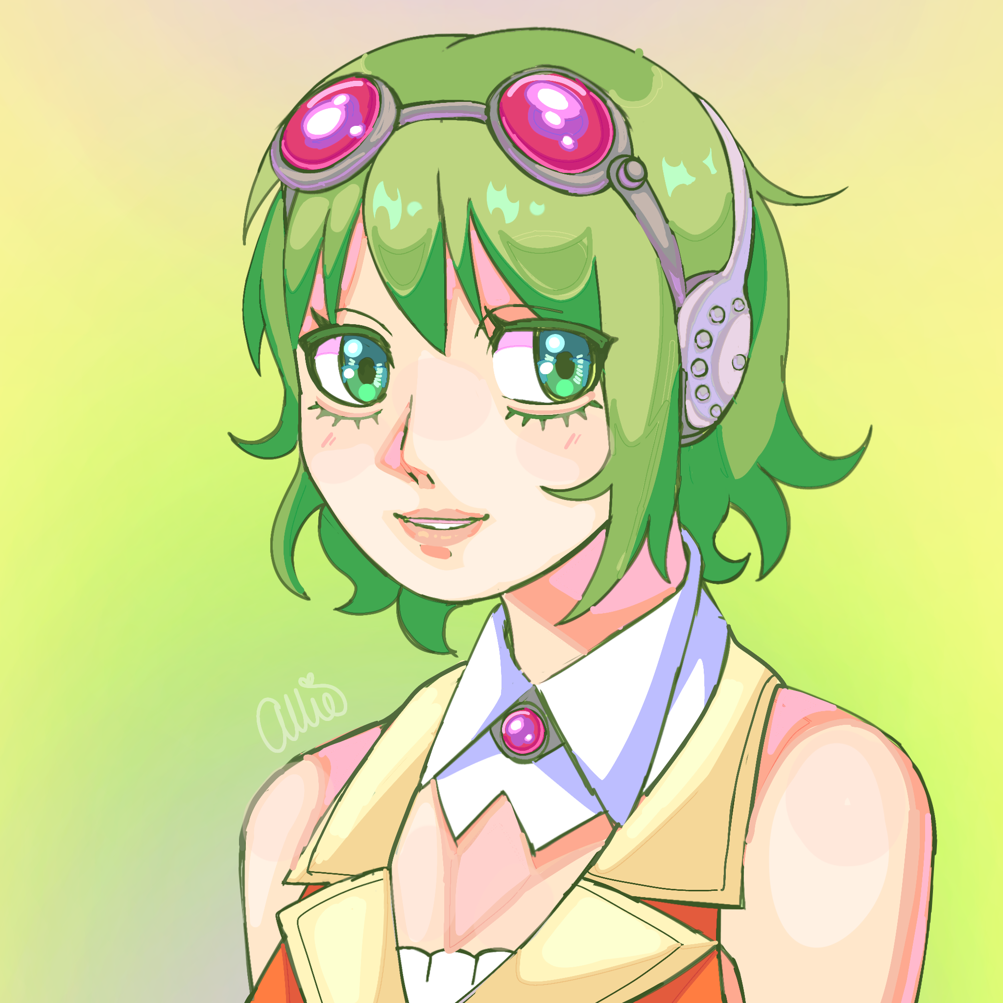 Gumi Vocaloid - ibisPaint