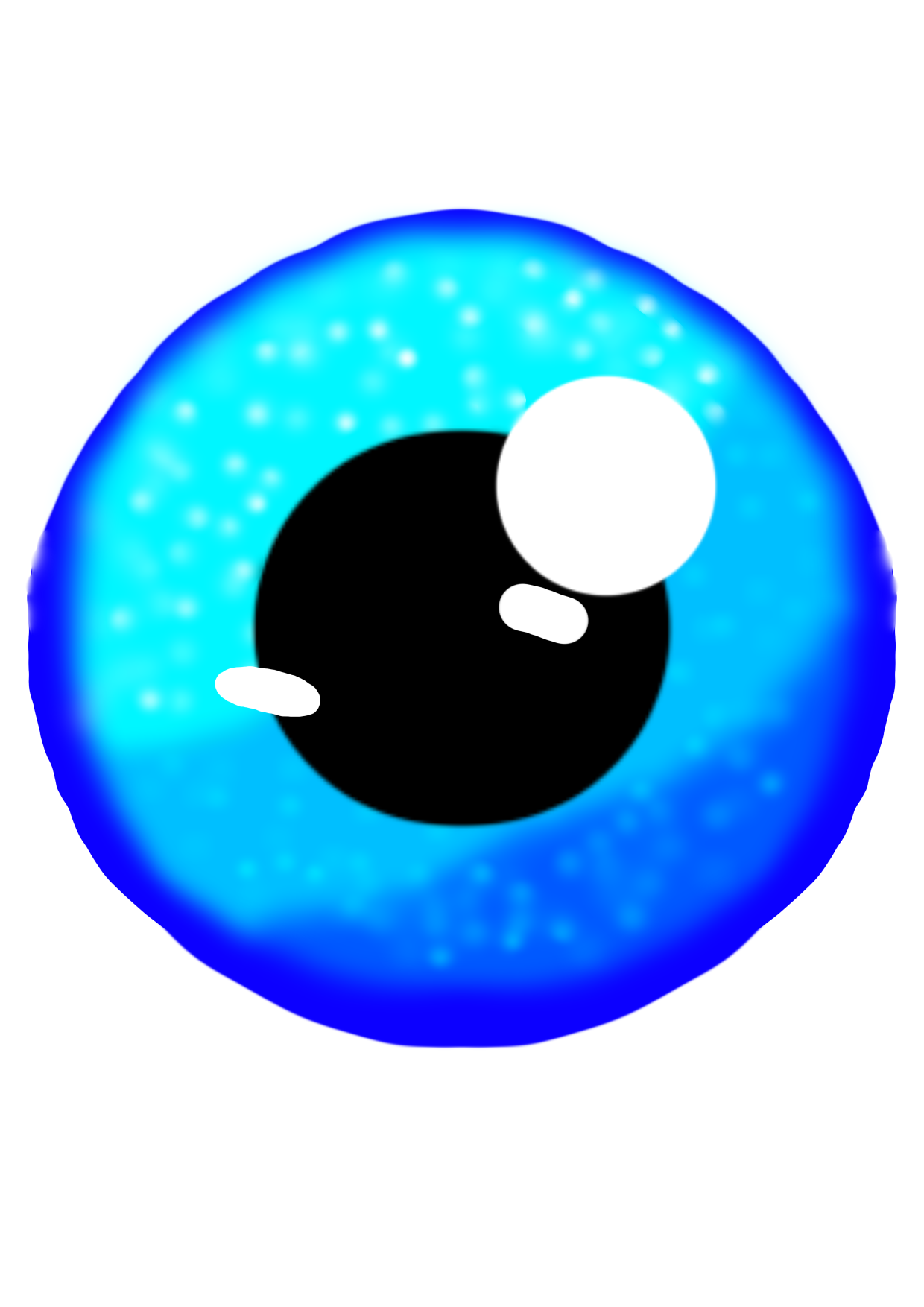 Furry eye - ibisPaint