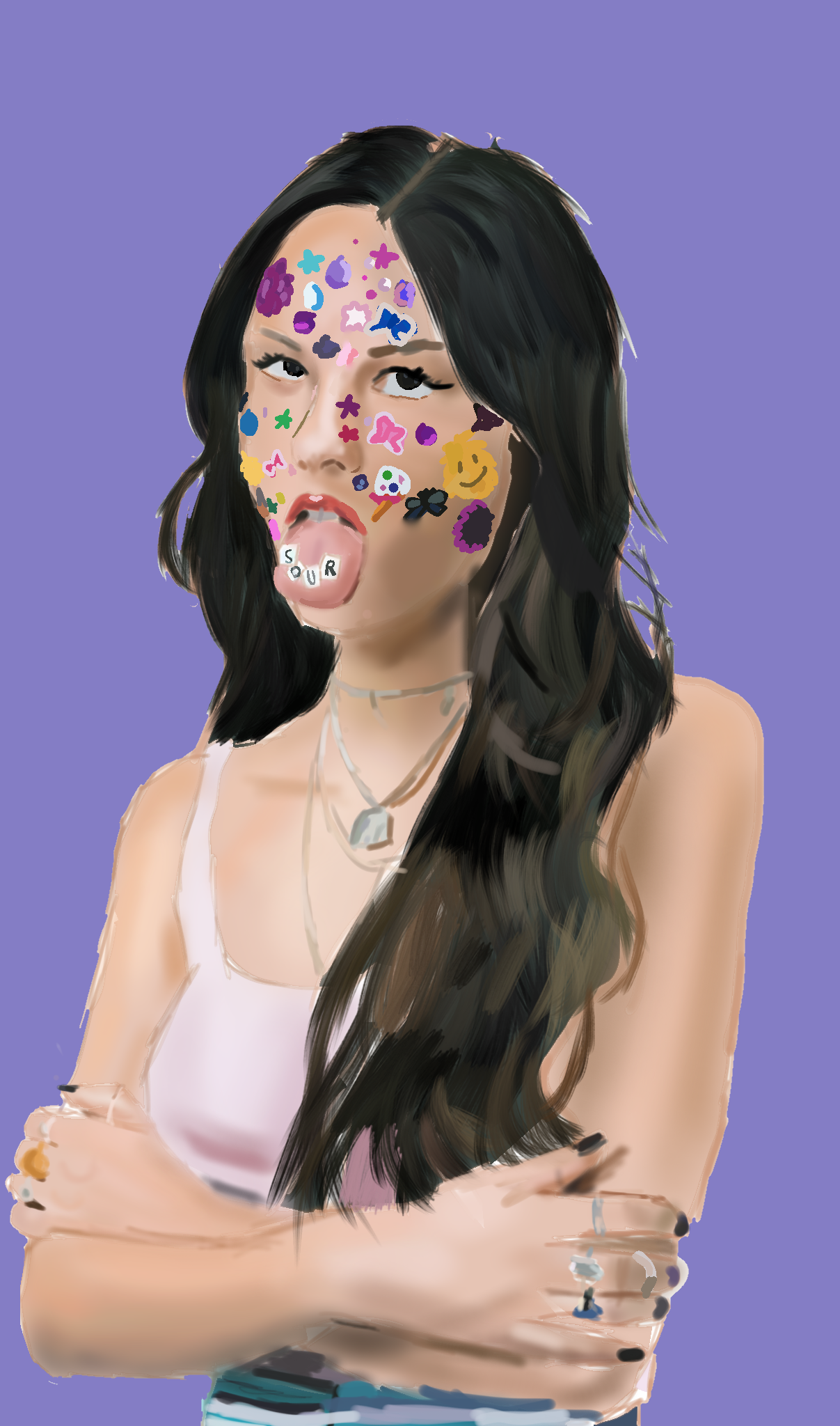 Olivia Rodrigo . - ibisPaint