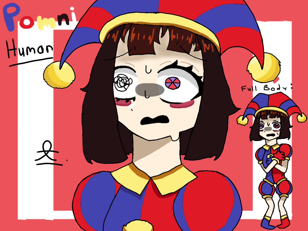 Human Pomni - ibisPaint