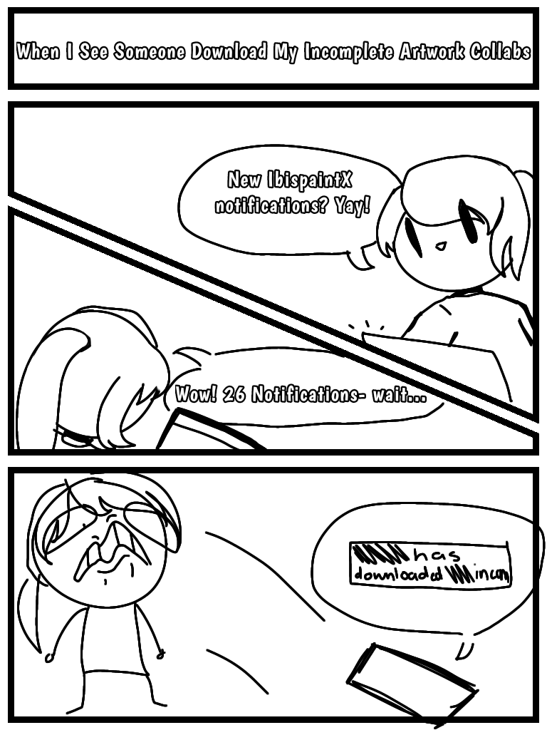 it hurts - ibisPaint