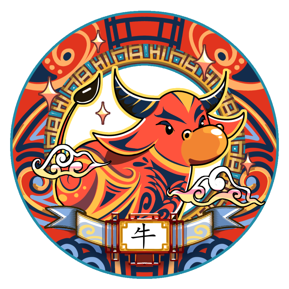 zodiac sign (Ox) - ibisPaint