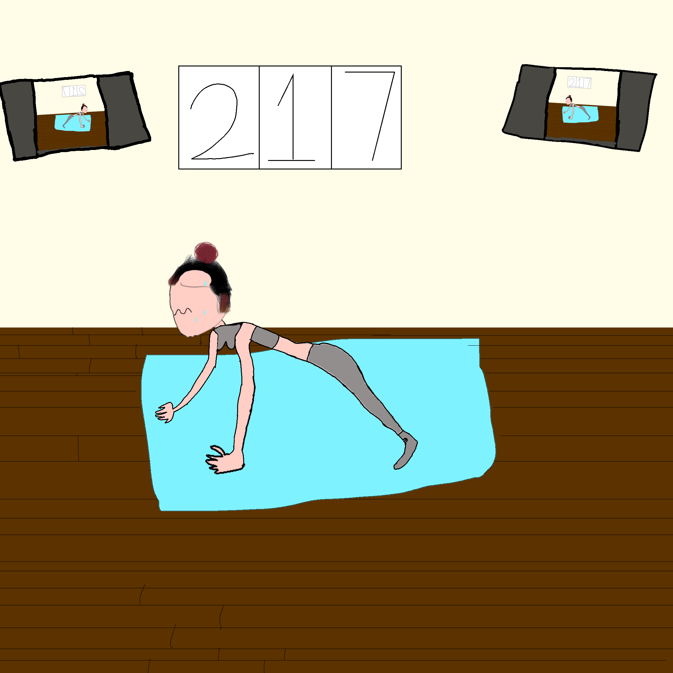 three line start - ibisPaint