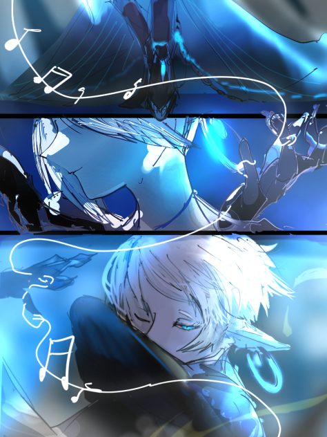 Dance in the dark - ibisPaint