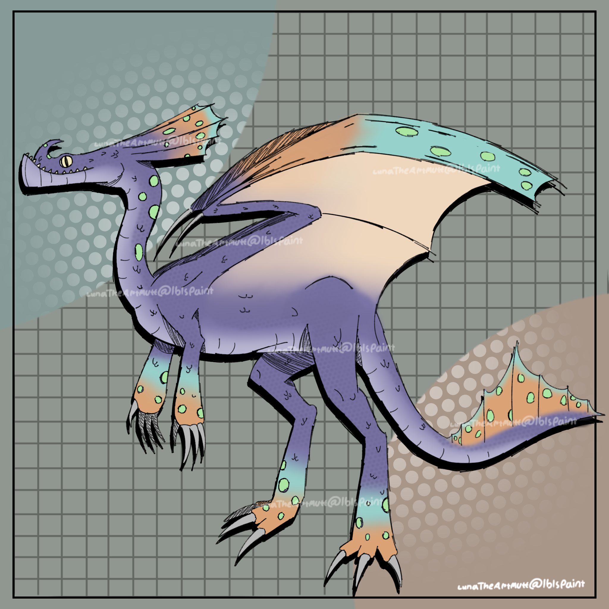 Httyd Fav Dragons P3 (hobblegrunt) - ibisPaint