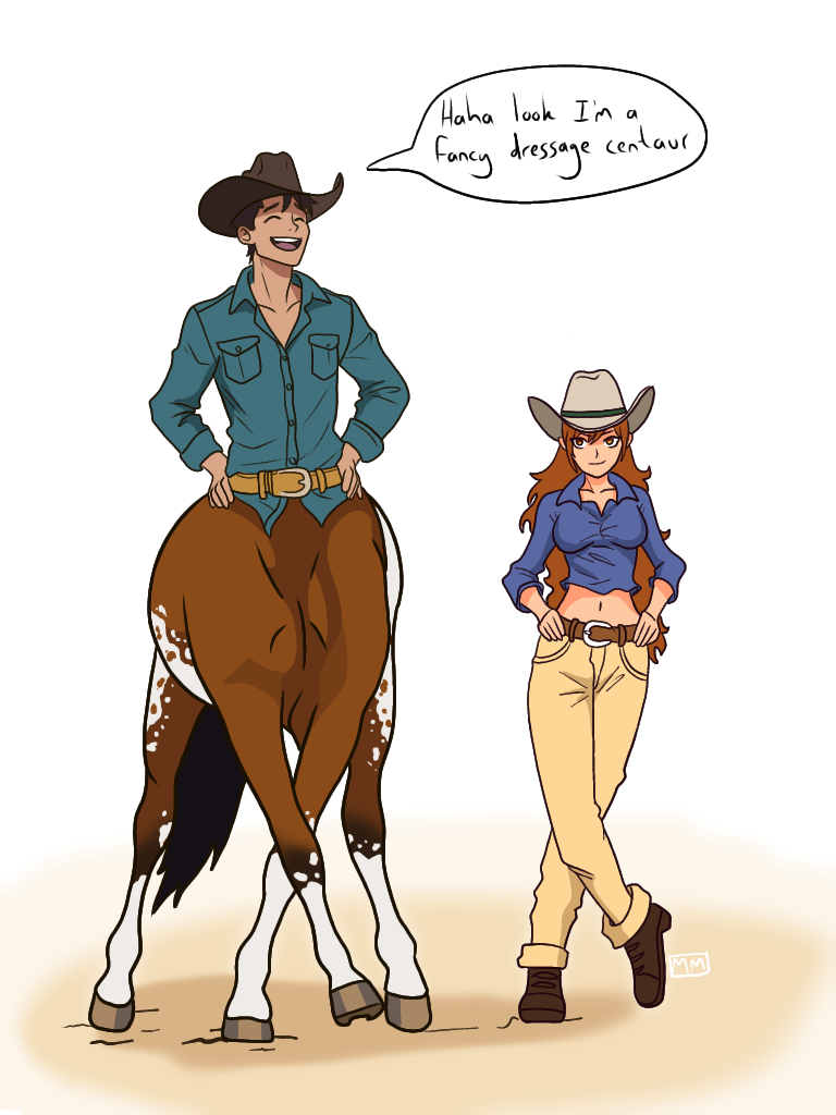 Dancing Centaur - ibisPaint