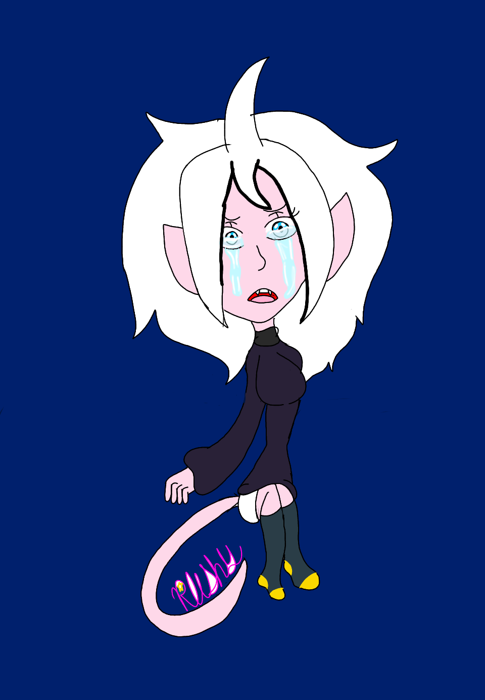 sad android 21 - ibisPaint