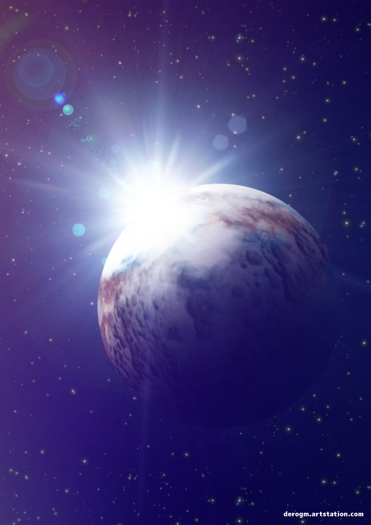 Kepler 450b - ibisPaint