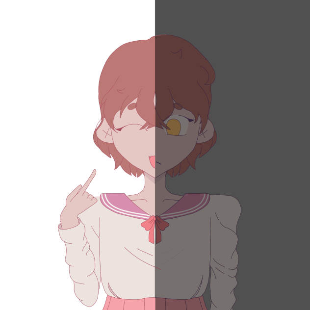 two different sides - ibisPaint