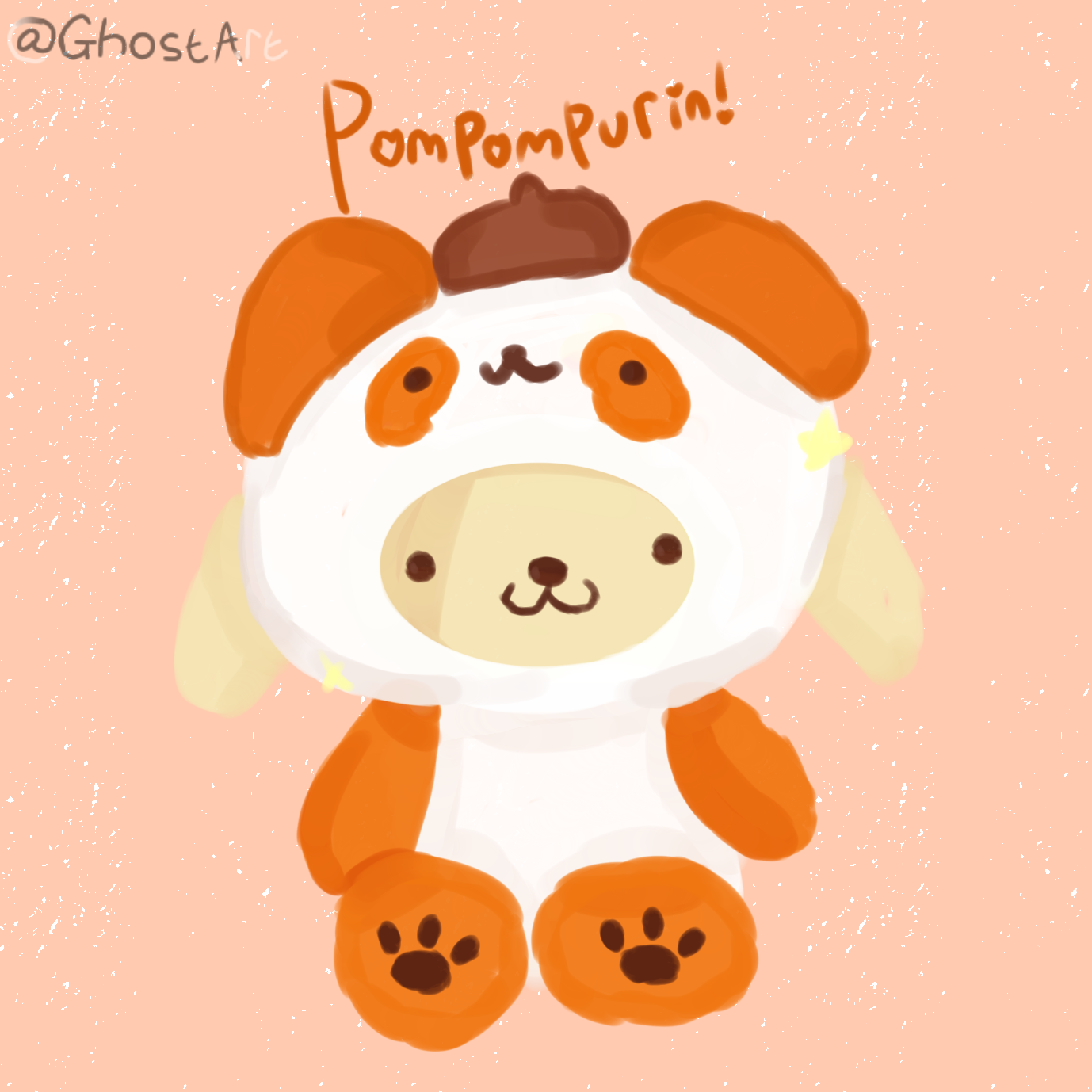 ⏤͟͟͞͞ Pompompurin! - ibisPaint
