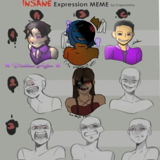Insane Expression MEME collab - ibisPaint