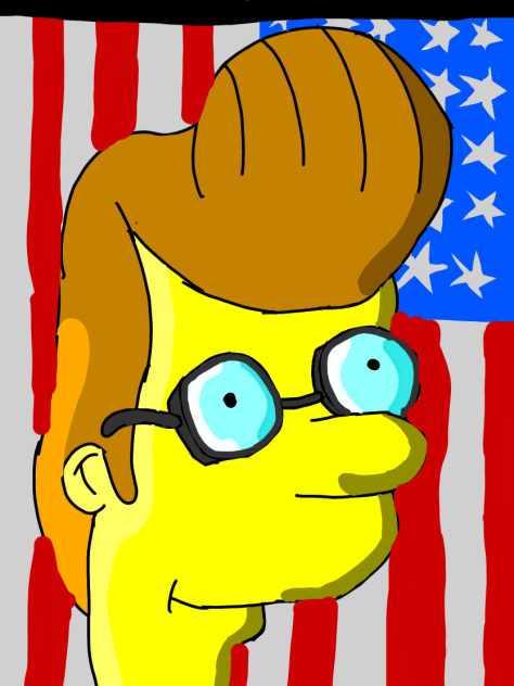 Adam Conover Simpson’s style - ibisPaint