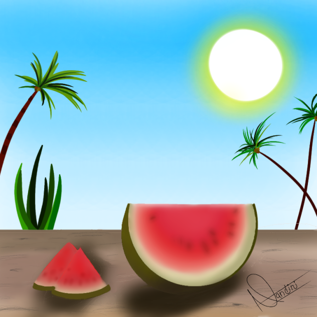 Watermelon 🍉 - ibisPaint
