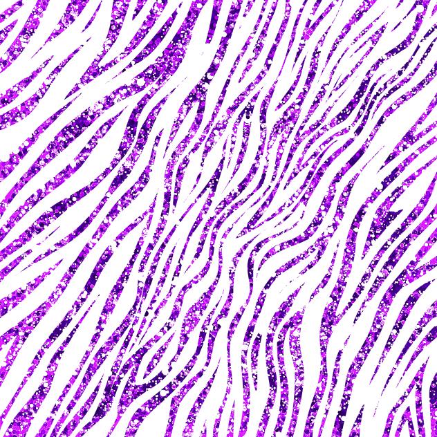 Purple Glitter zebra print - ibisPaint