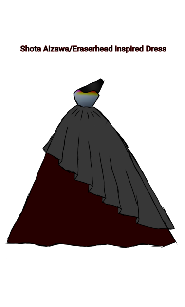 Eraserhead Inspired Dress - ibisPaint