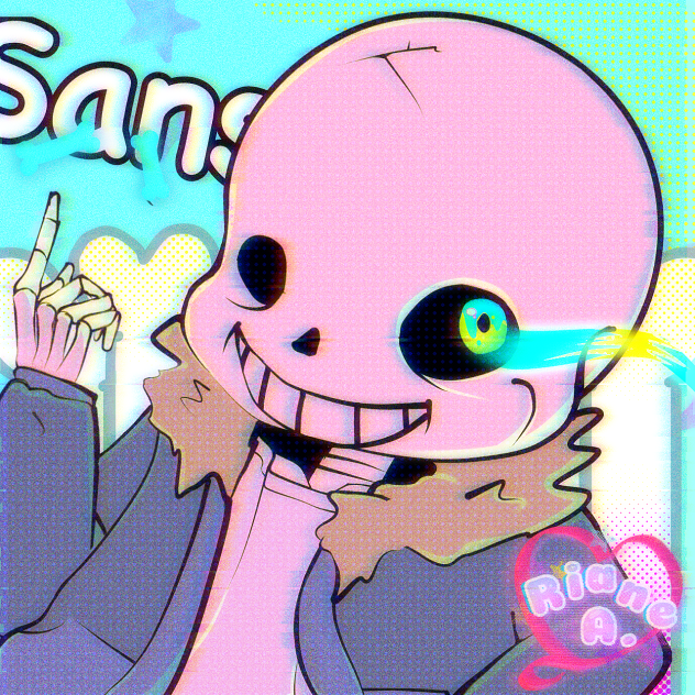 Holy moly Sans Undertale2 - ibisPaint
