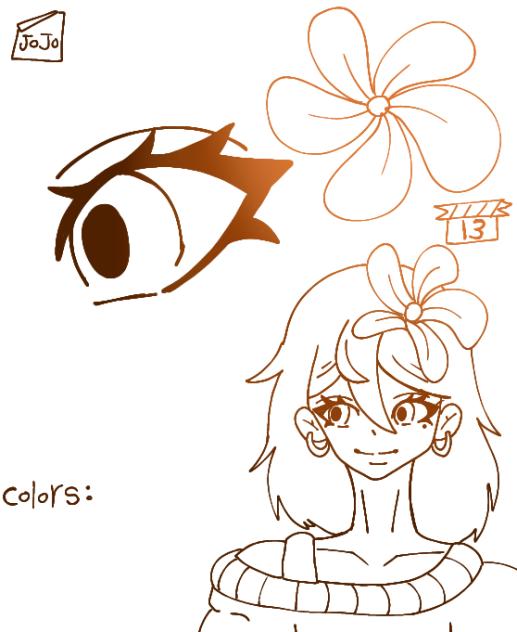 🎀[my oc line art [jojo]]🎀 - ibisPaint