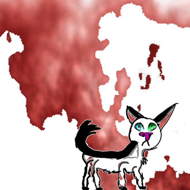 drawing a death wolf - ibisPaint