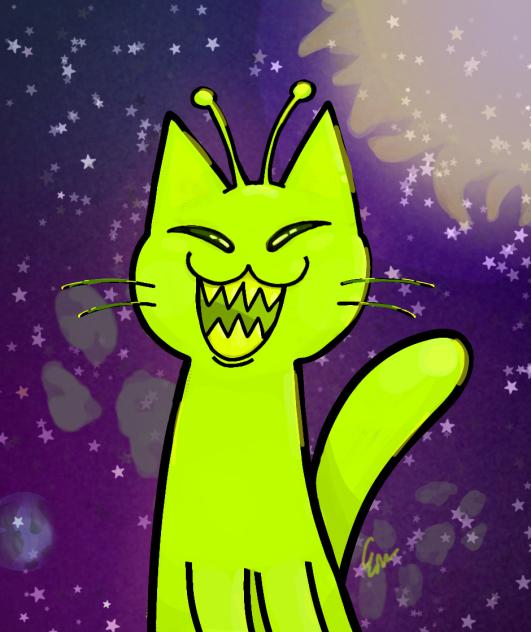 🐱CAT ALIEN👽 - ibisPaint