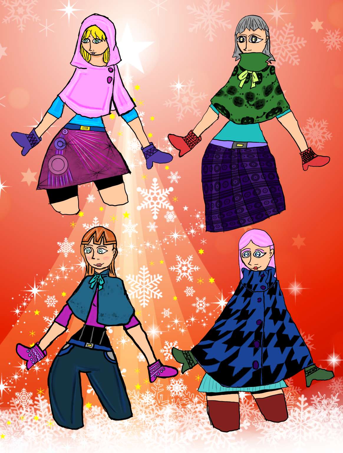 winter clothes - ibisPaint