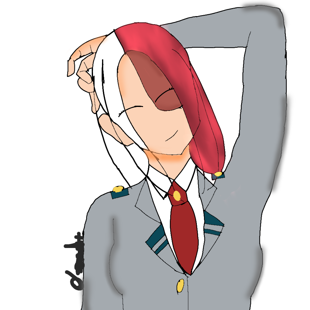 Todoroki Shoto Fem - ibisPaint