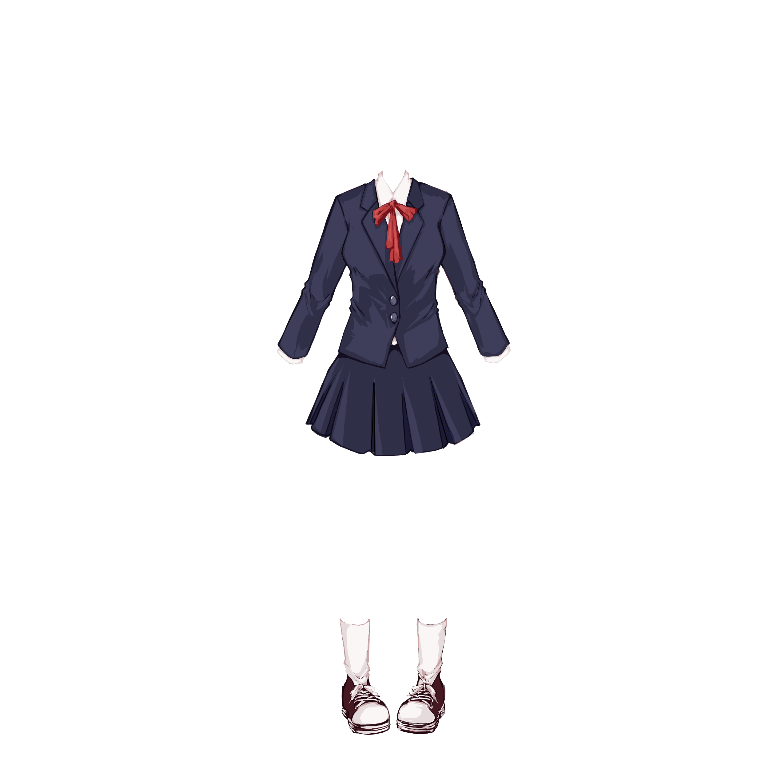 School Uniform female 2 - ibisPaint