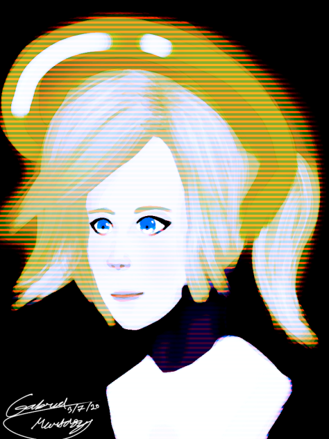 Overwatch Mercy - ibisPaint