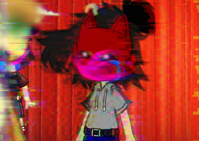 Gacha The Bite Of 83 pink blood Warning - ibisPaint