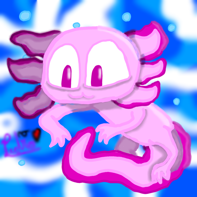 I axolotl - ibisPaint